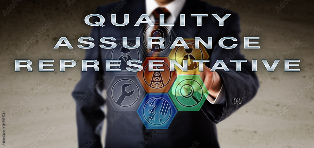 Manager Pressing QUALITY ASSURANCE REPRESENTATIVE Stock Photo | Adobe Stock