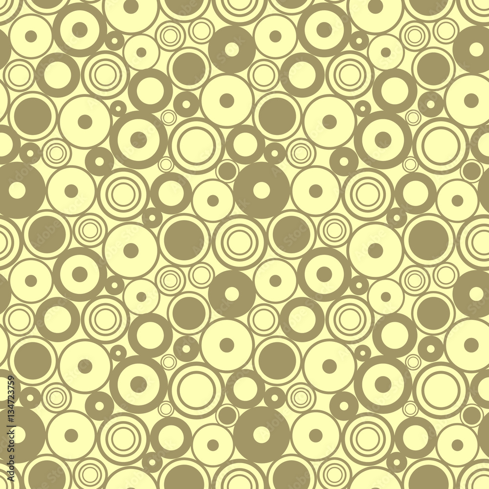 Seamless vector geometrical pattern. Endless background with hand drawn ...