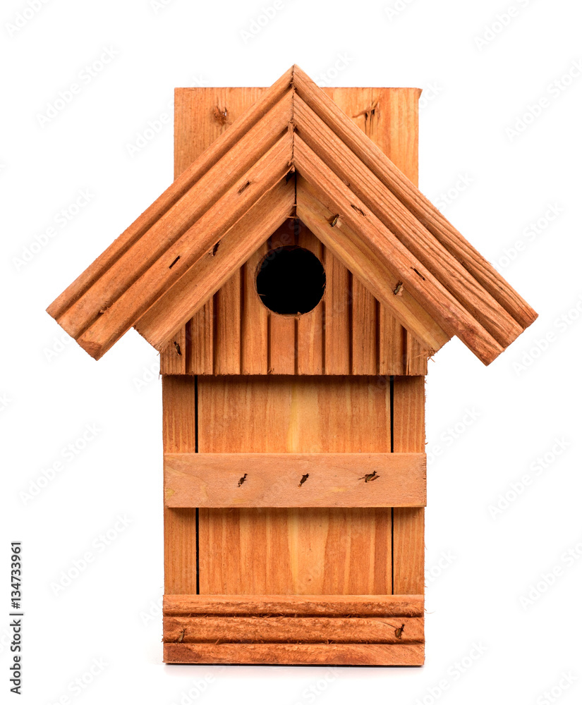 birdhouse on a white background Stock Photo | Adobe Stock