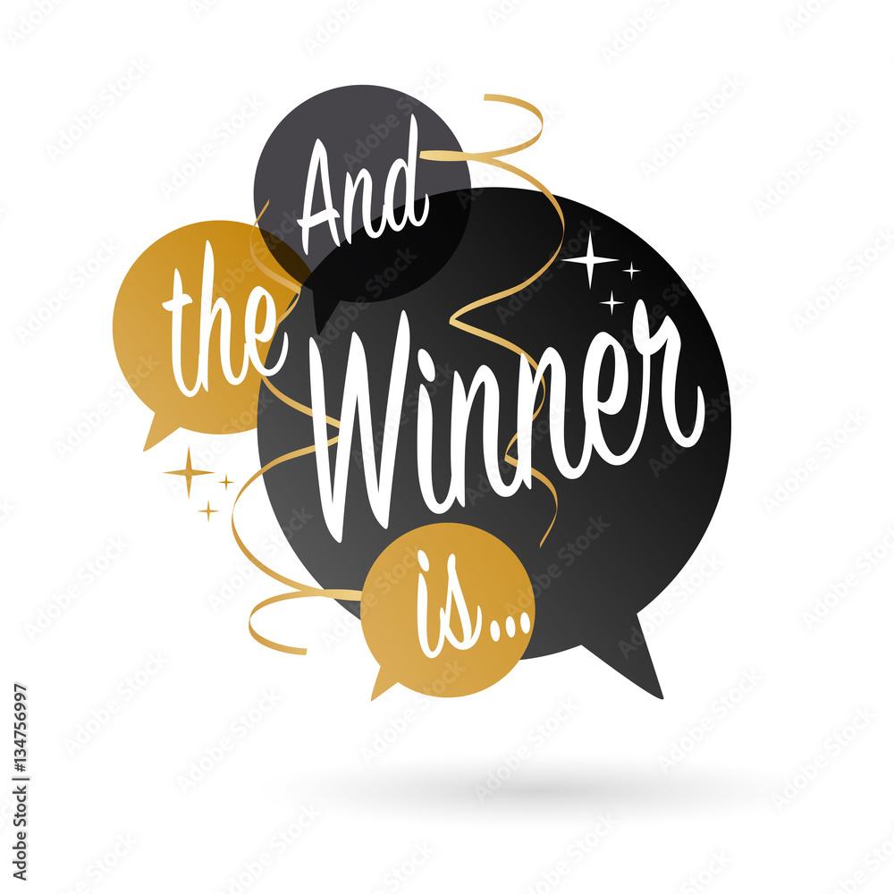 And the winner is... Stock Vector | Adobe Stock