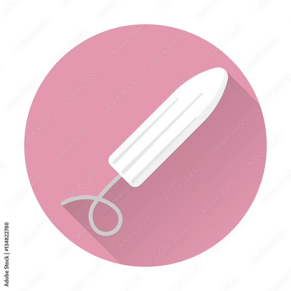 Vector icons of women hygienic tampons. Illustration of feminine ...