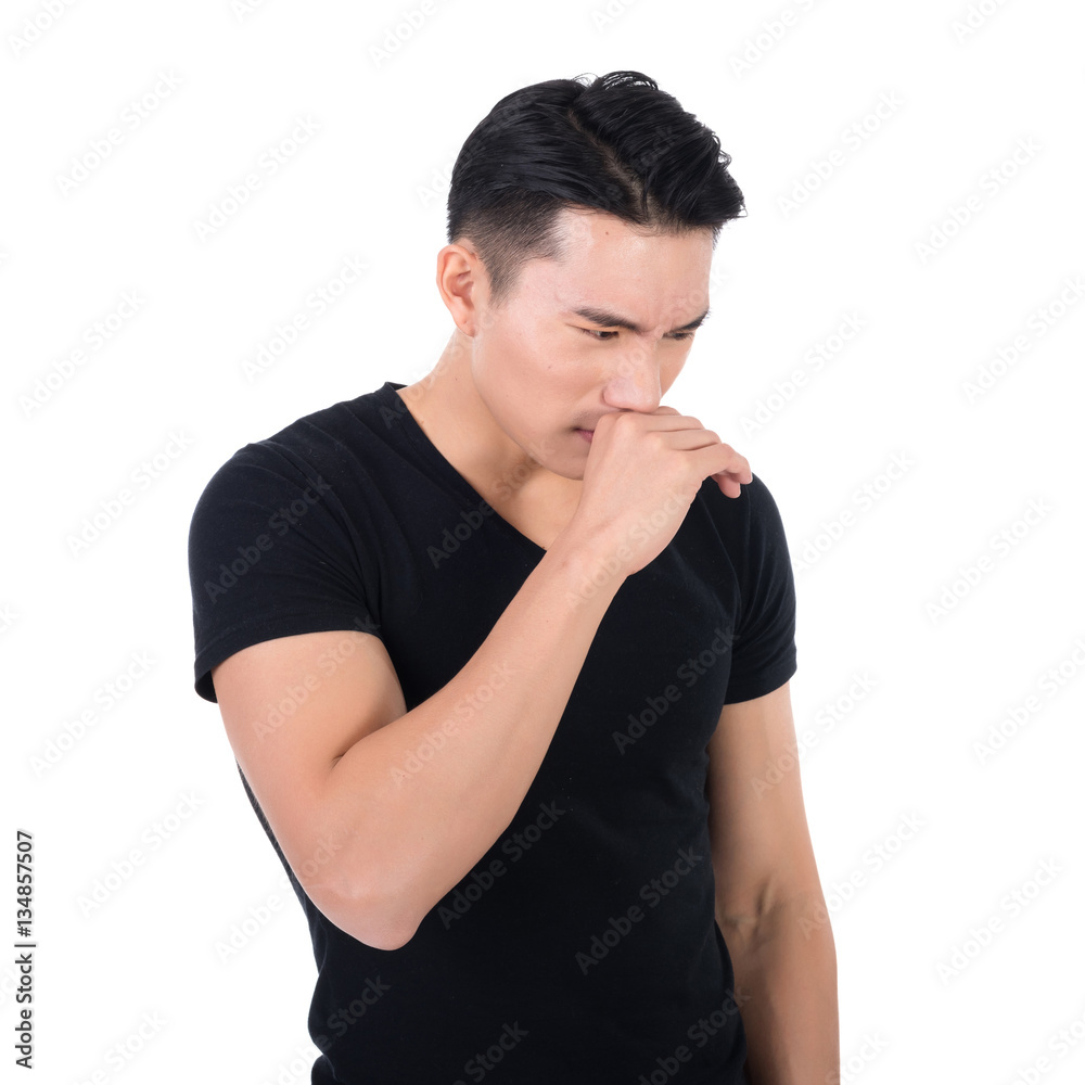man feel smell bad Stock Photo | Adobe Stock