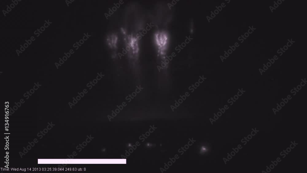Giant Sprites Captured by High Speed Intensified Camera Stock 비디오 ...