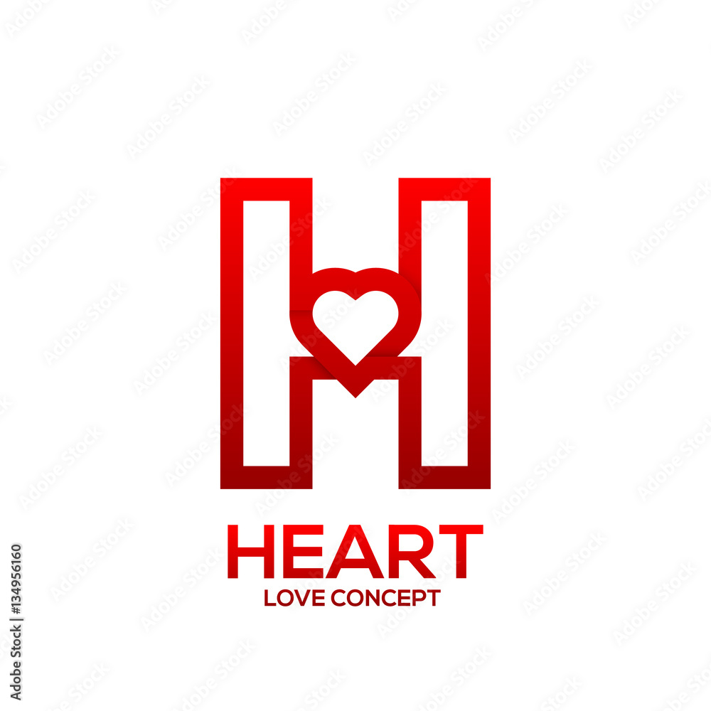 Letter H Images Love