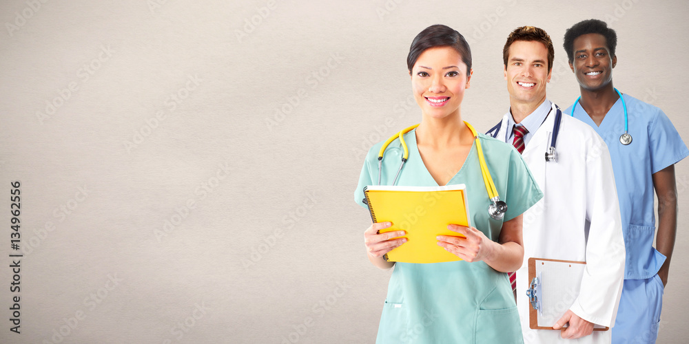 Doctors group. Stock Photo | Adobe Stock