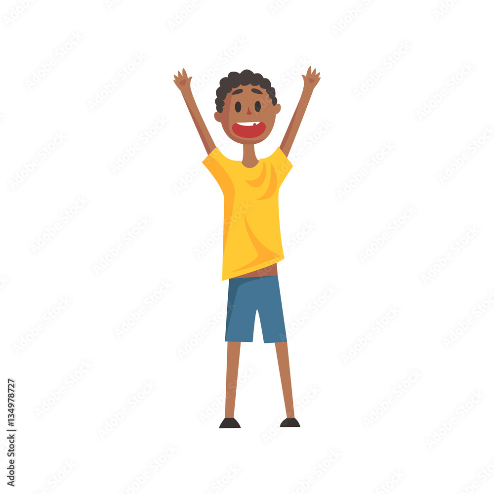 Happy Yelling Clipart