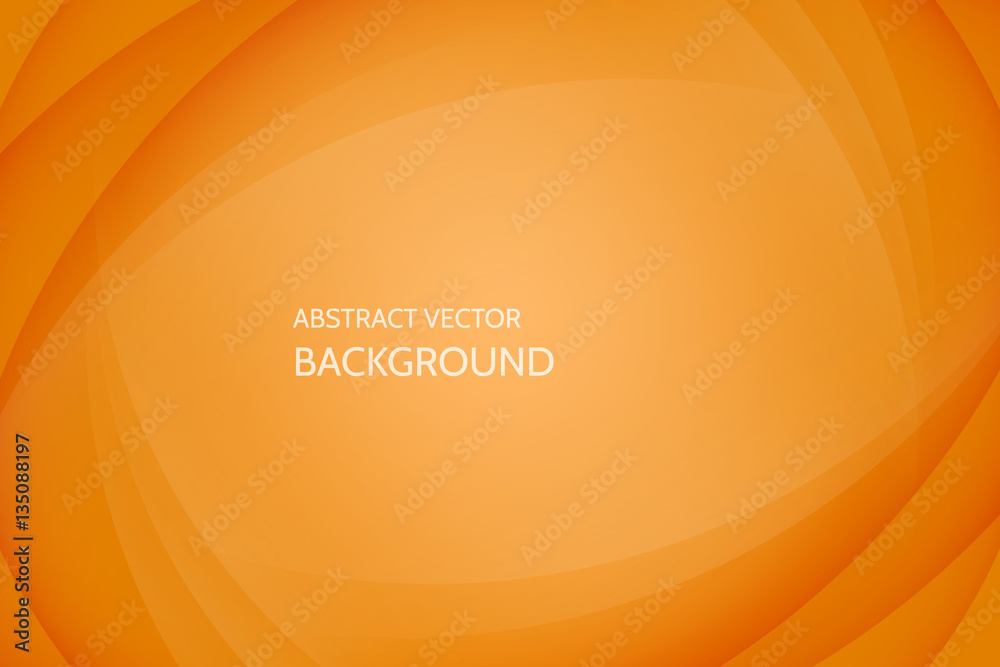 Vector abstract orange background Stock Vector | Adobe Stock