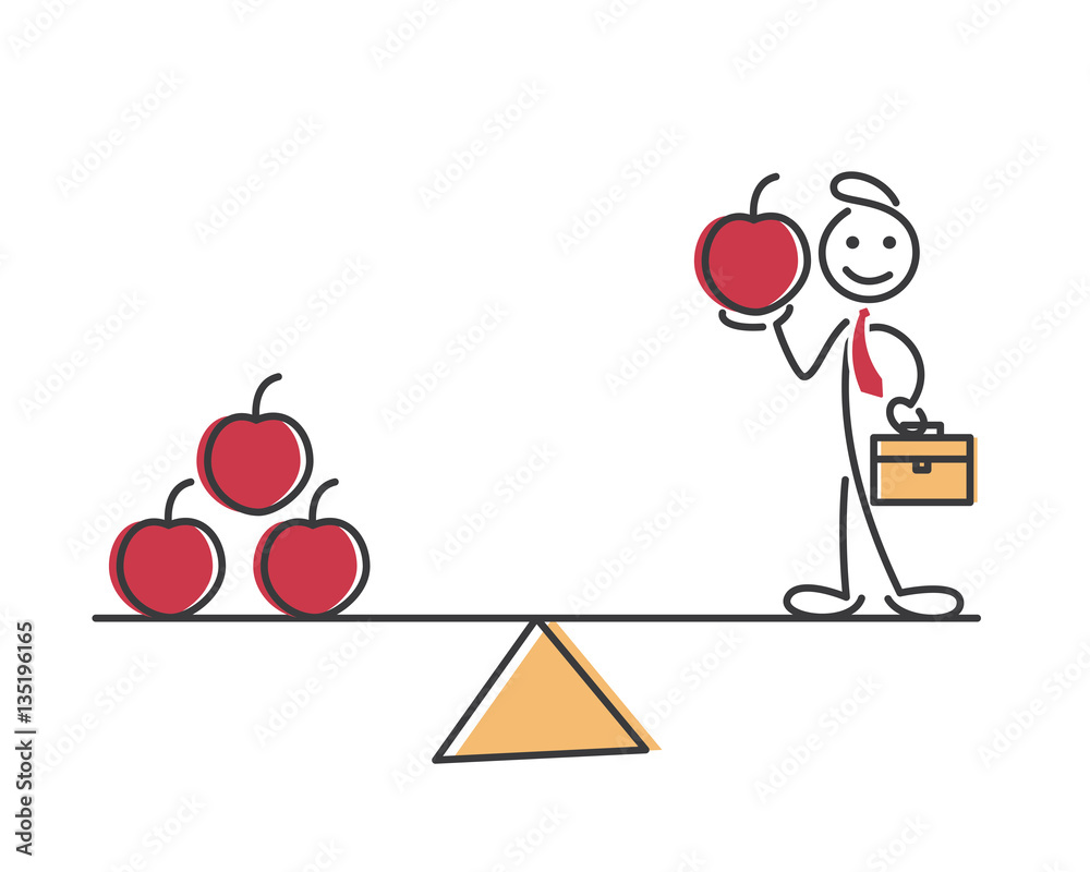 Creative Business Strategy Tips Stickman Illustration Concept - Wise ...