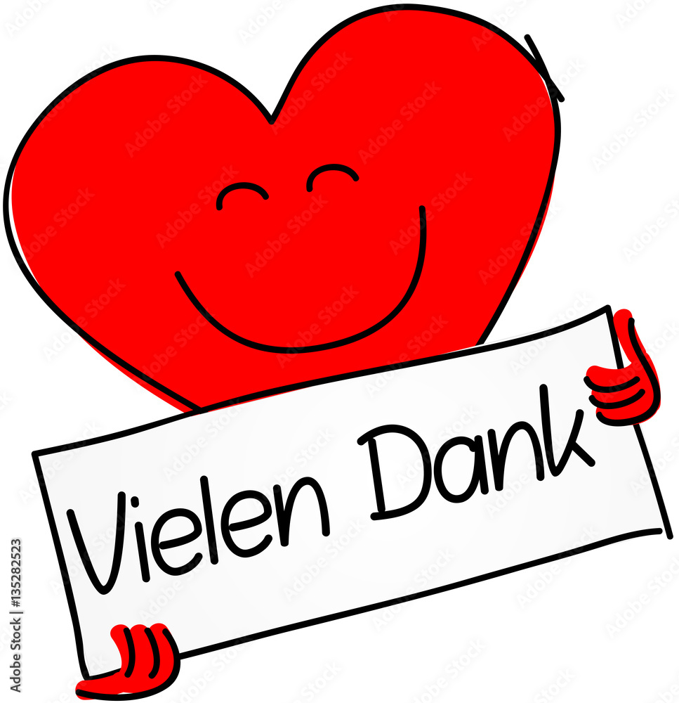 Vielen Dank Stock-Vektorgrafik | Adobe Stock