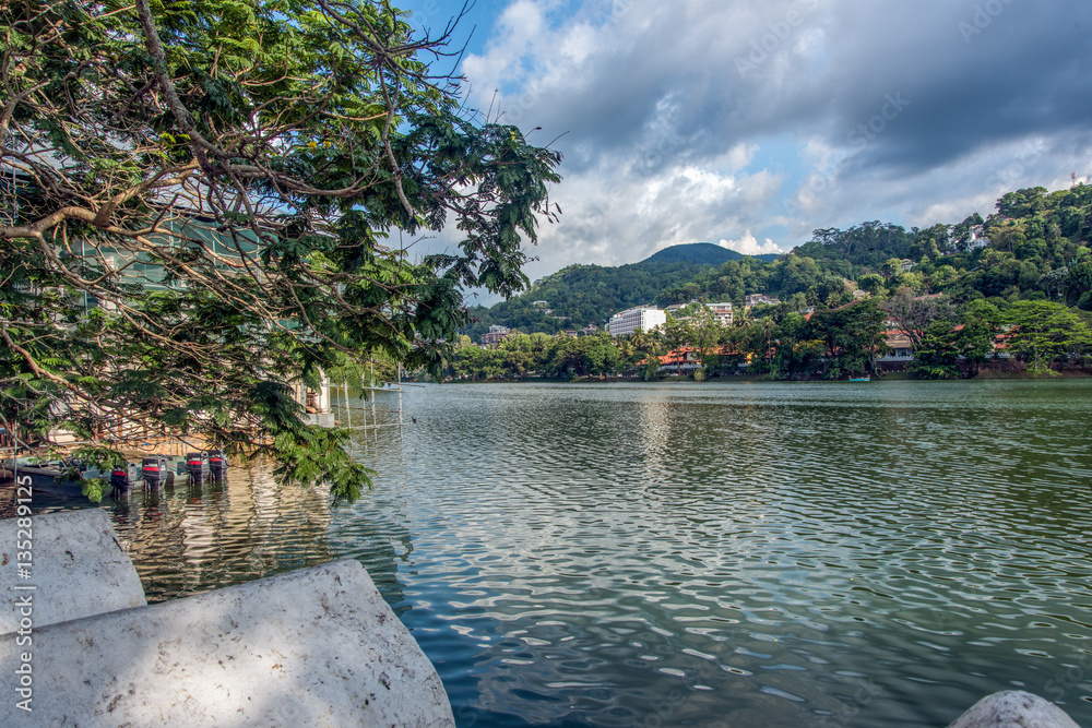 Ancient Capital of Sri Lanka, Kandy and it's popular and famous Lake ...
