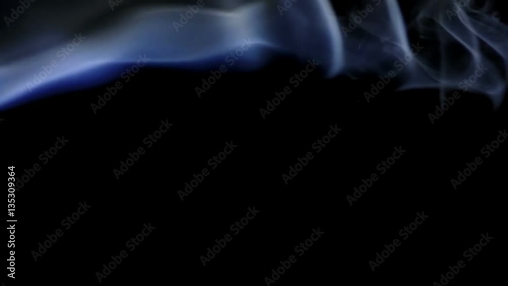 sidestream smoke in the dark Stock Video | Adobe Stock