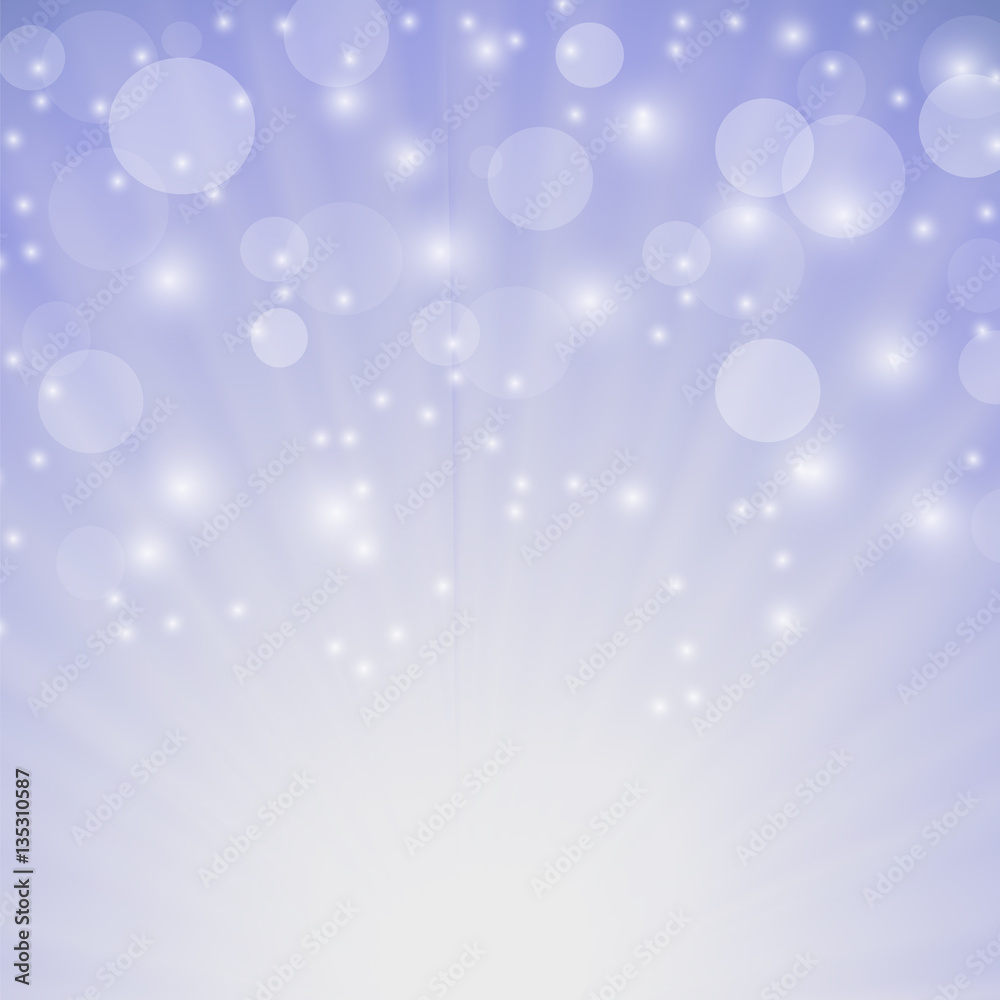 Abstract Sun Background. Blue Summer Pattern. Bright Background with ...