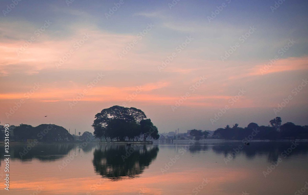 Ulsoor Lake Stock Photo | Adobe Stock