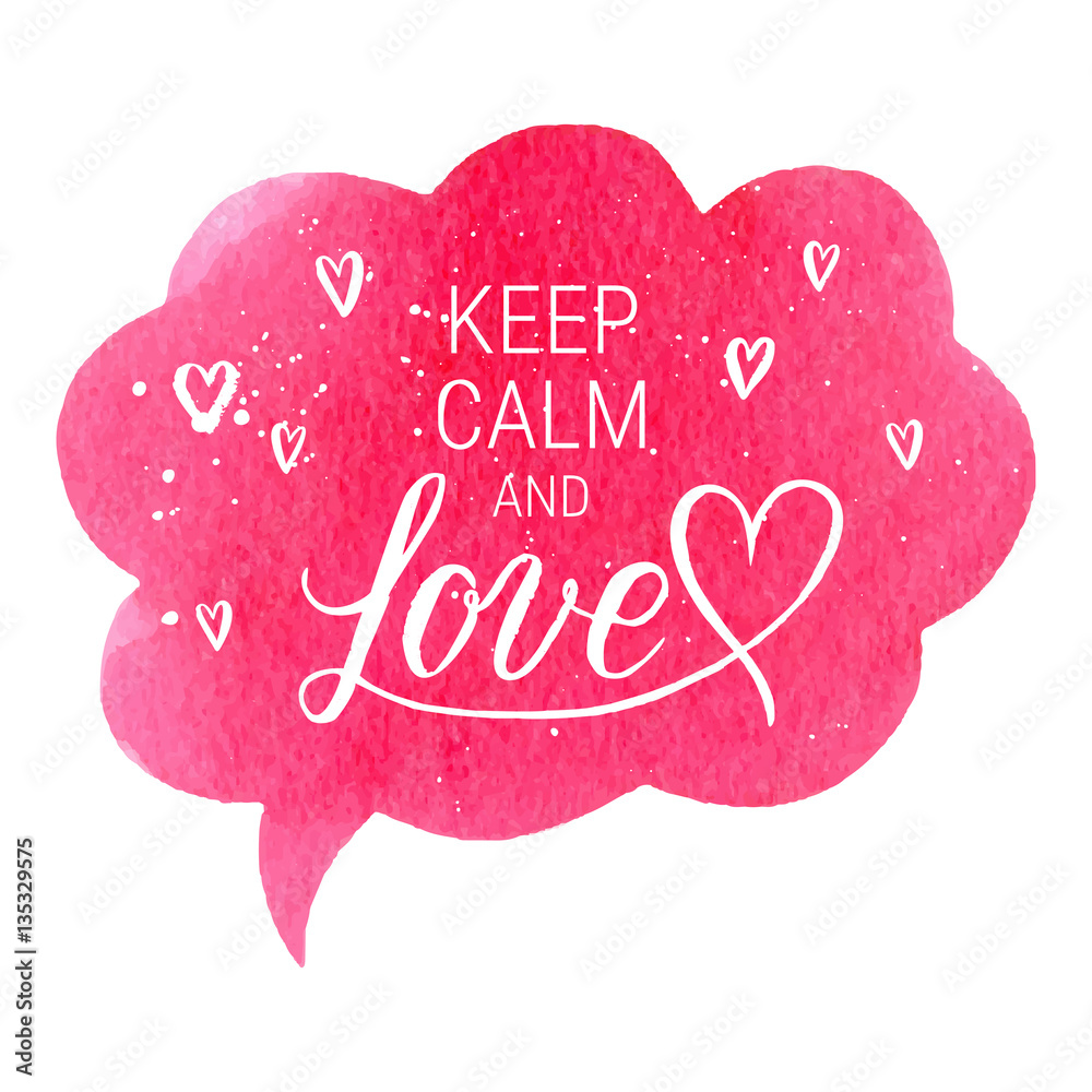 Keep Calm Posters Love