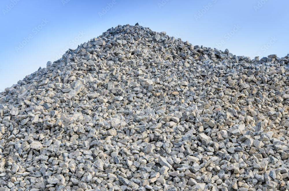 a pile of gravel Stock Photo | Adobe Stock