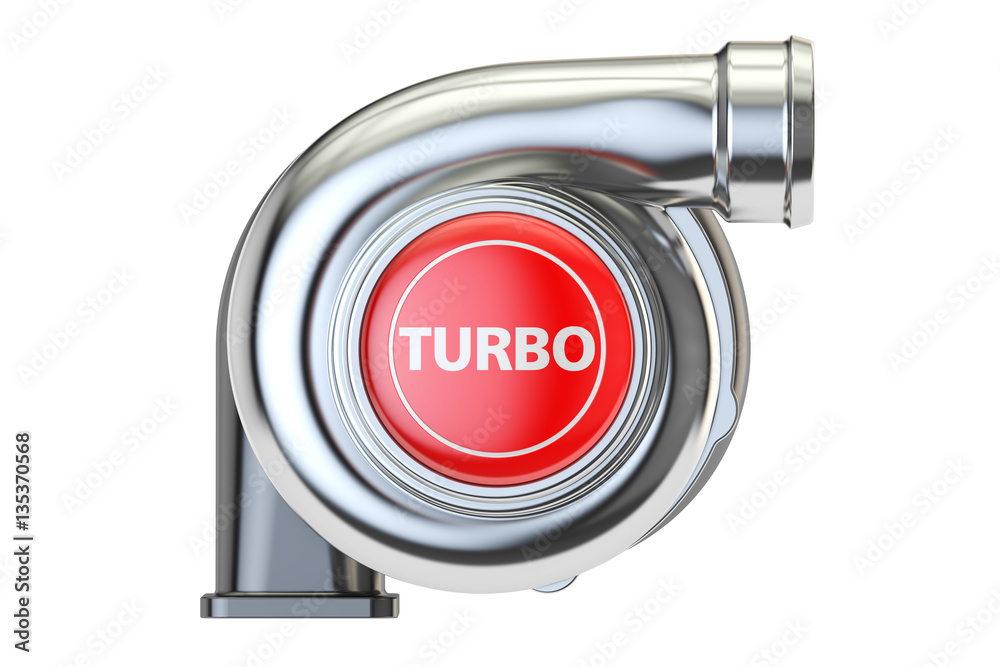 turbo concept, 3D rendering Stock Illustration | Adobe Stock