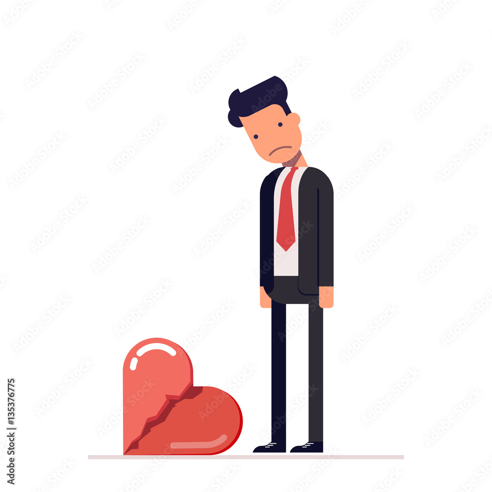 Cartoon Broken Heart