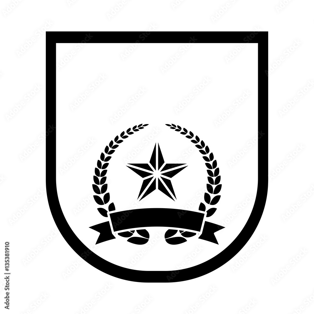 police emblem icon image vector illustration design Stock Vector ...