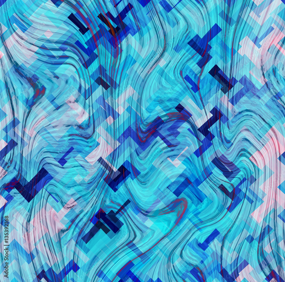 abstract blue modern art background wall mural wallpaper | Muraledesign.com