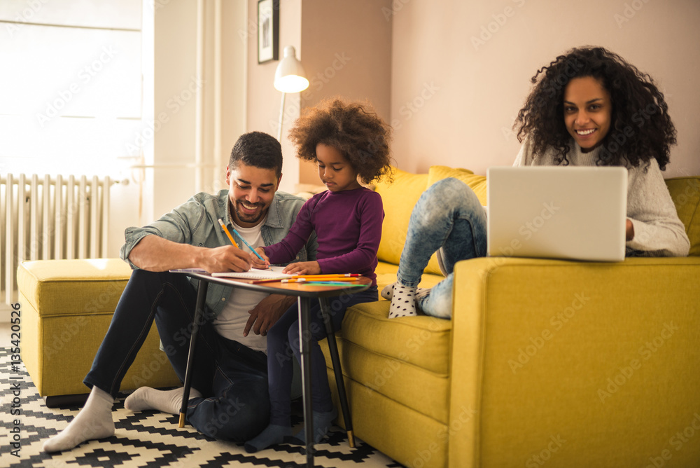 Special family moment! Stock Photo | Adobe Stock