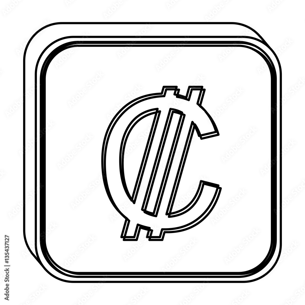 Costa Rican Money Symbol