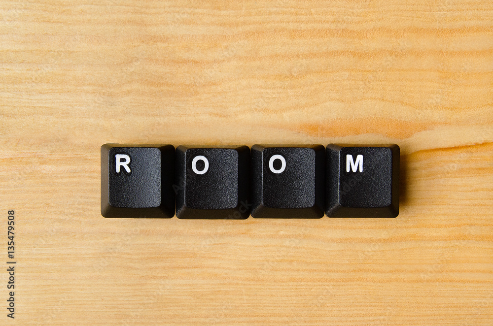 Room word Stock-Foto | Adobe Stock