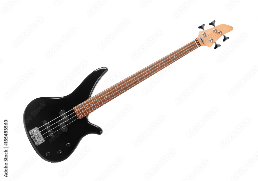 Electric bass guitar Stock Photo | Adobe Stock