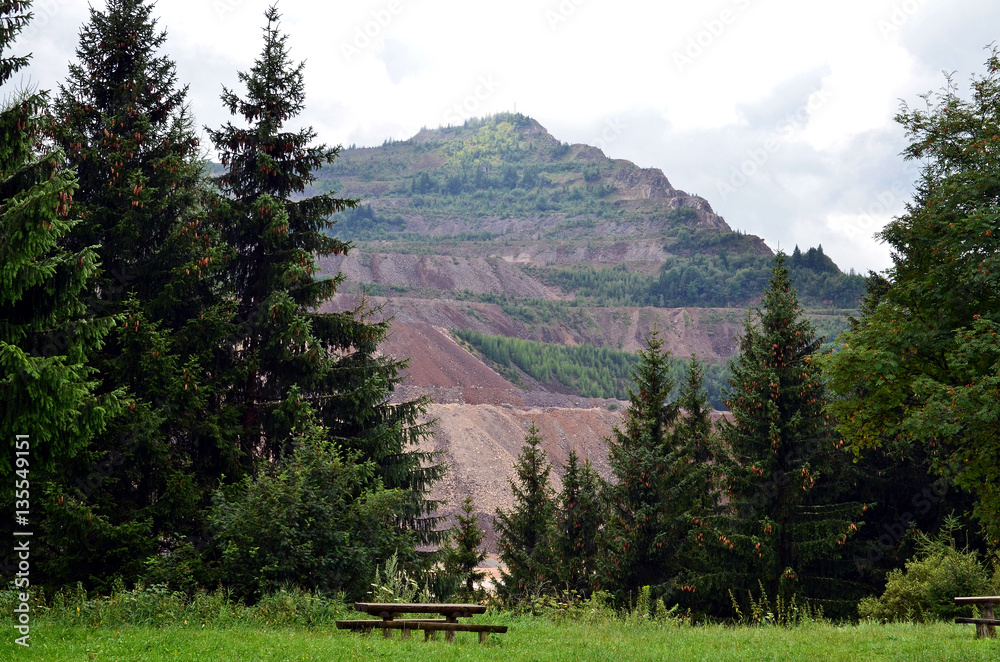 steirischer Erzberg Stock-Foto | Adobe Stock