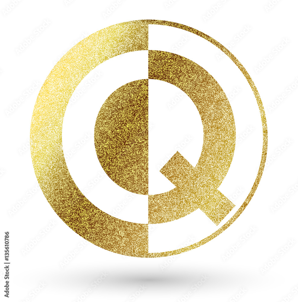 Q Letter Symbol Stock Vector | Adobe Stock