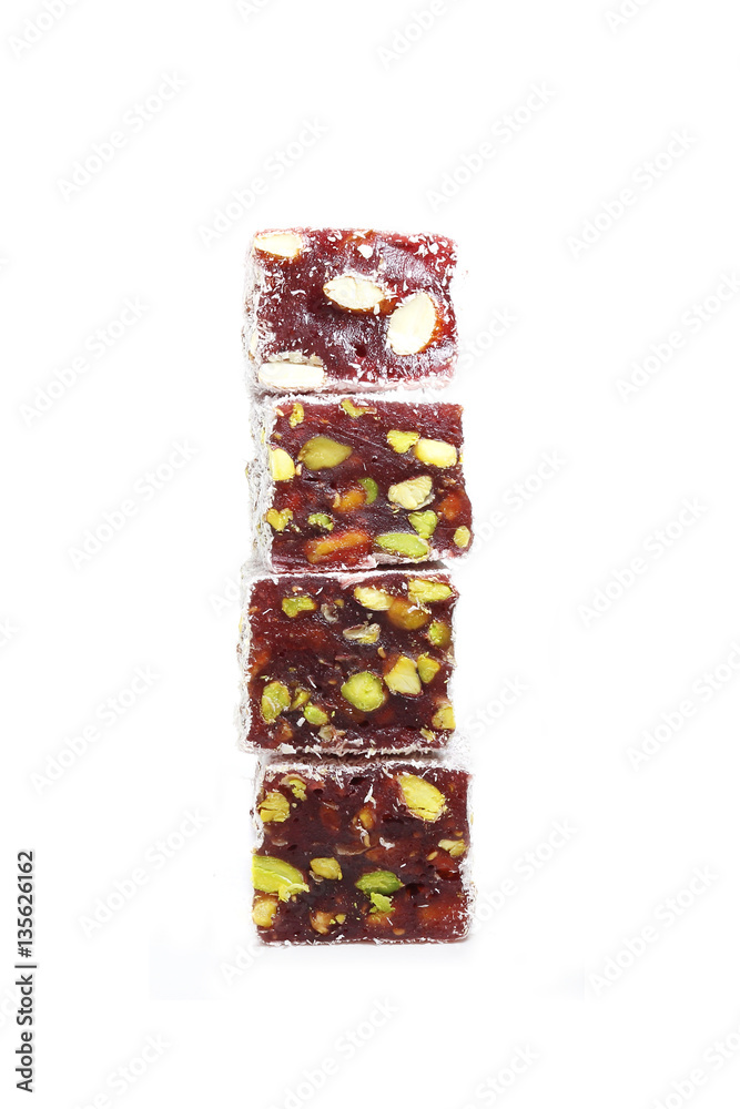 Turkish sweets - Delight rahat-lokum Stock Photo | Adobe Stock