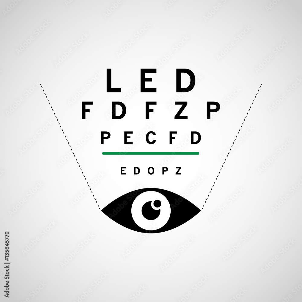 OPTOMETRY logo vector icon design Stock Vector | Adobe Stock