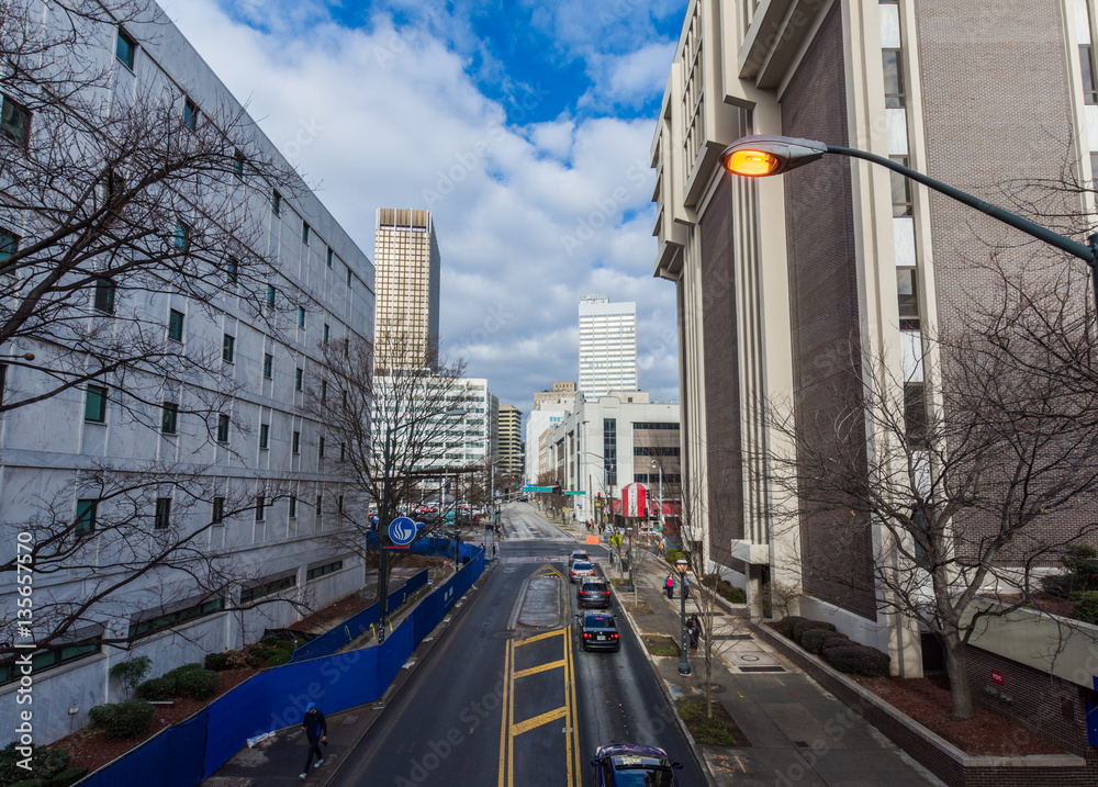 Georgia State University Campus in Atlanta Georgia Stock Photo | Adobe ...