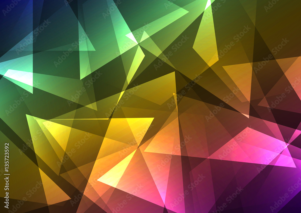 Rainbow Diamonds Background