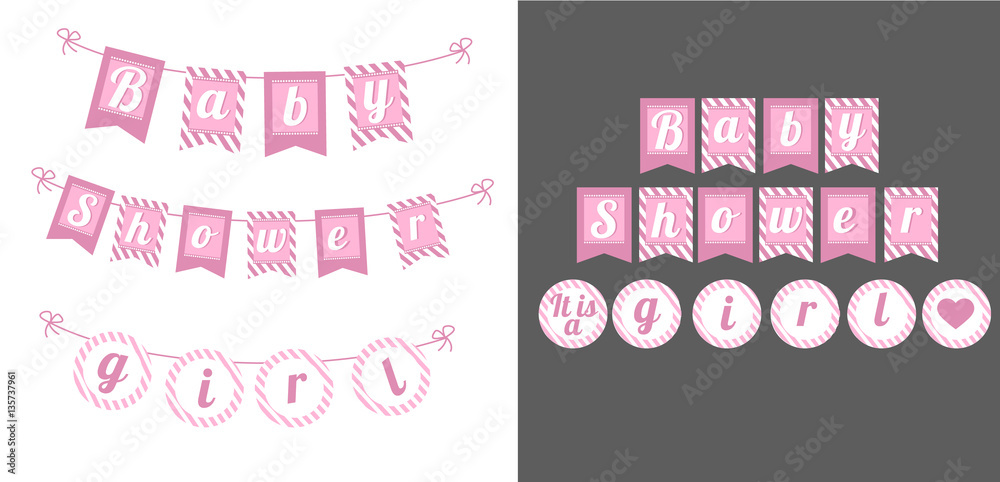 Its A Girl Banner Printable