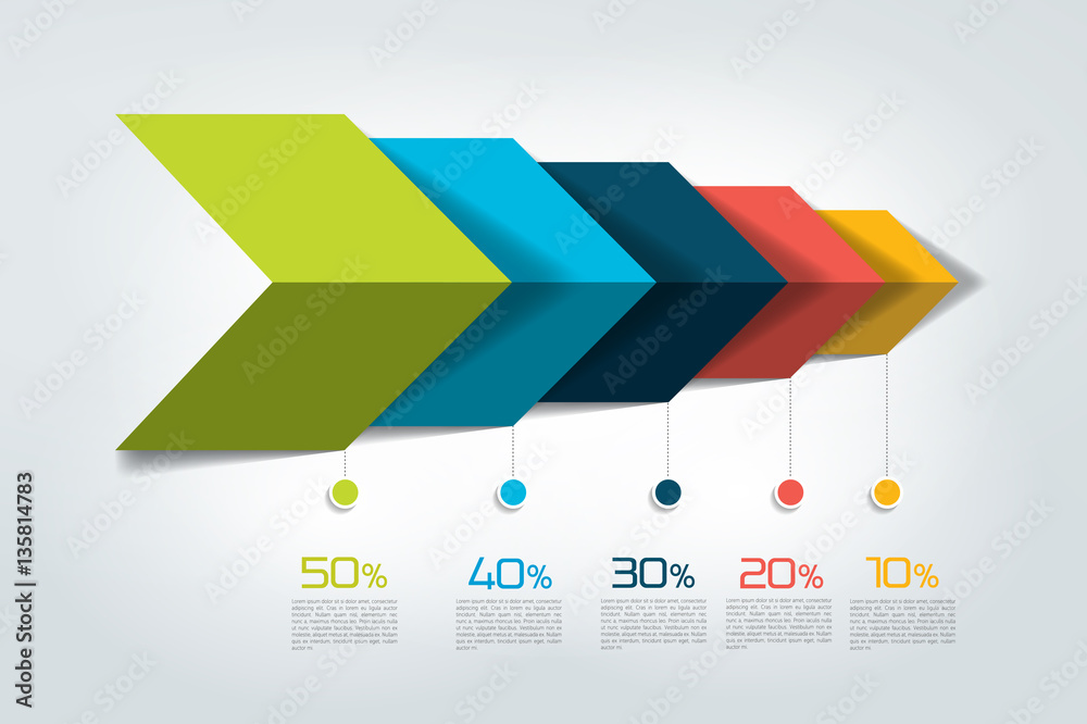 Timeline report, template, chart, scheme, step by step infographic ...