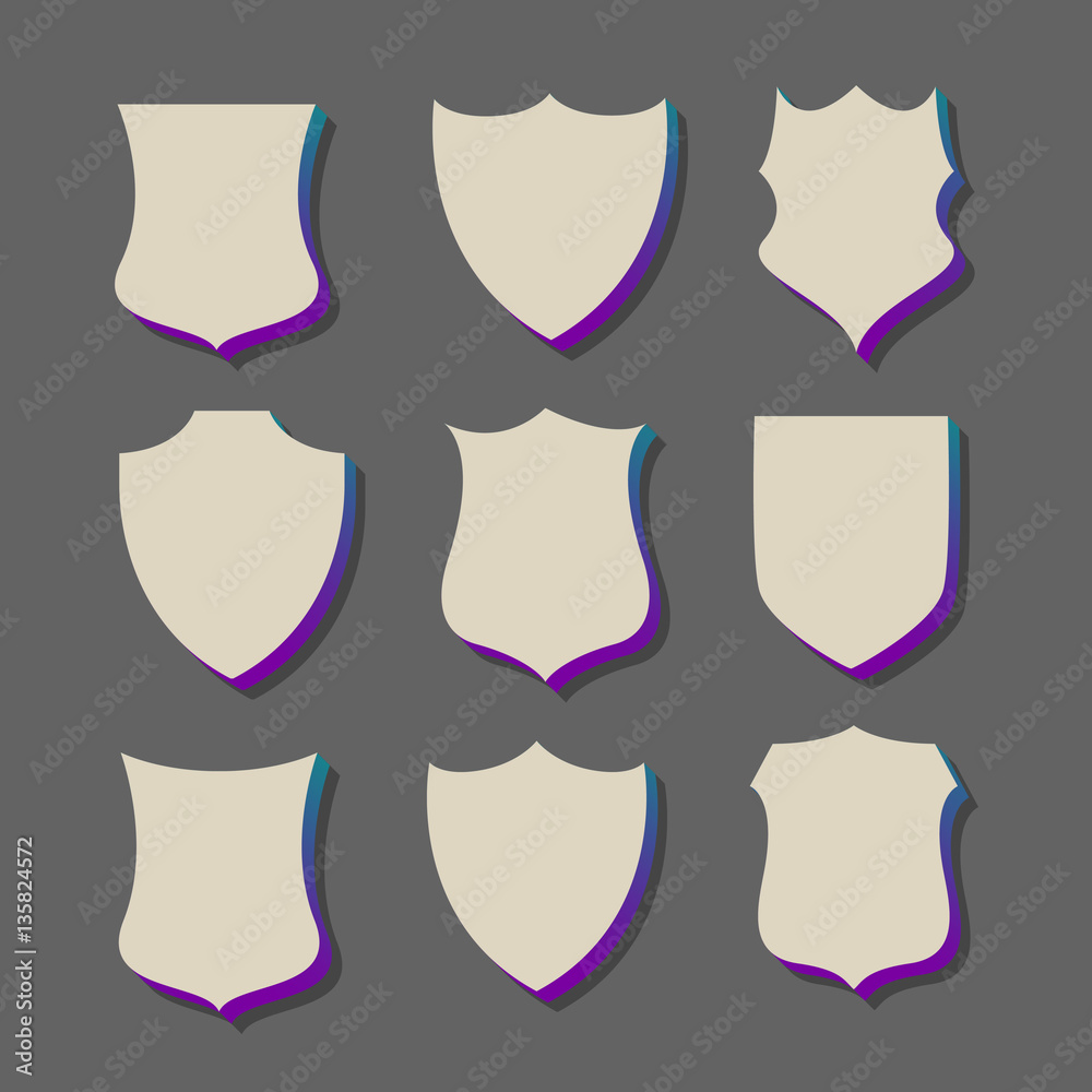 3d style badges and labels Stock Vector | Adobe Stock