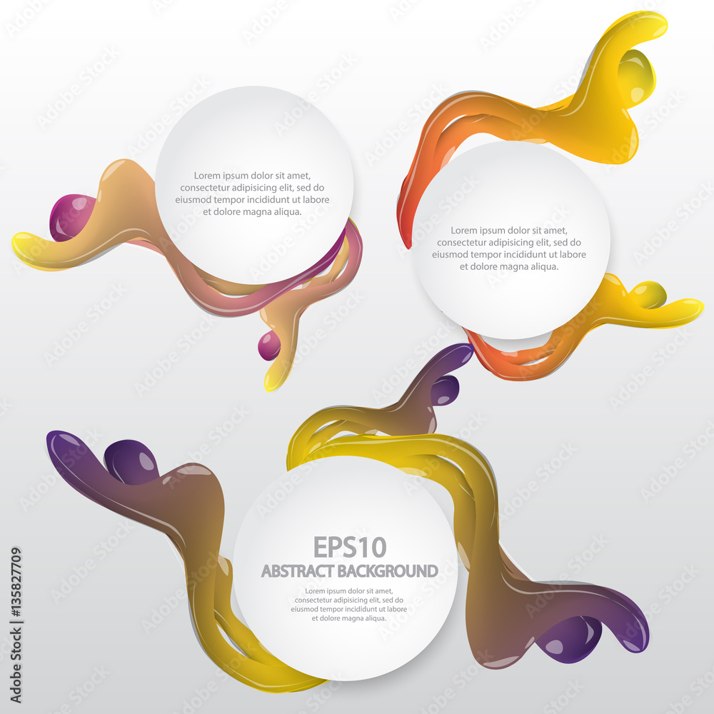 water background splash background Design Template,Vector Illustration ...