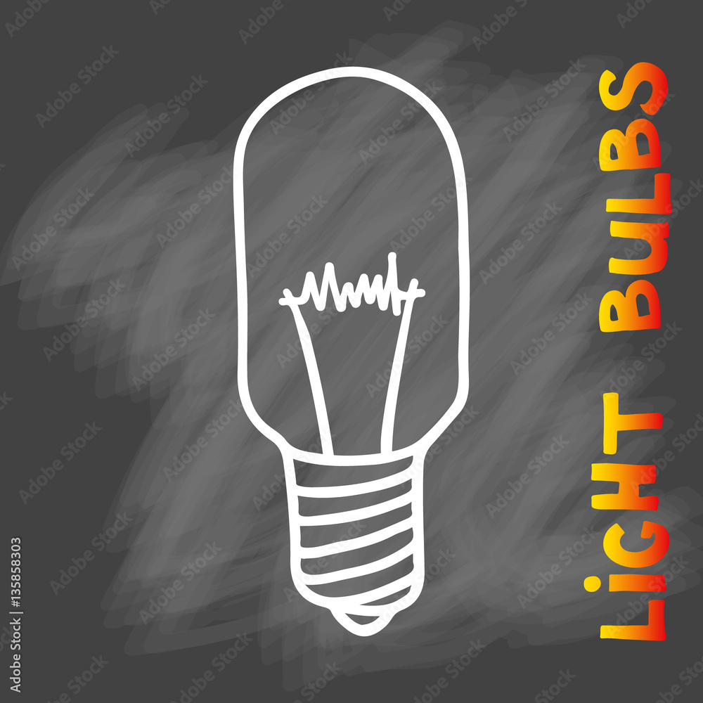 Light bulbs icon. Concept of big ideas inspiration, innovation ...