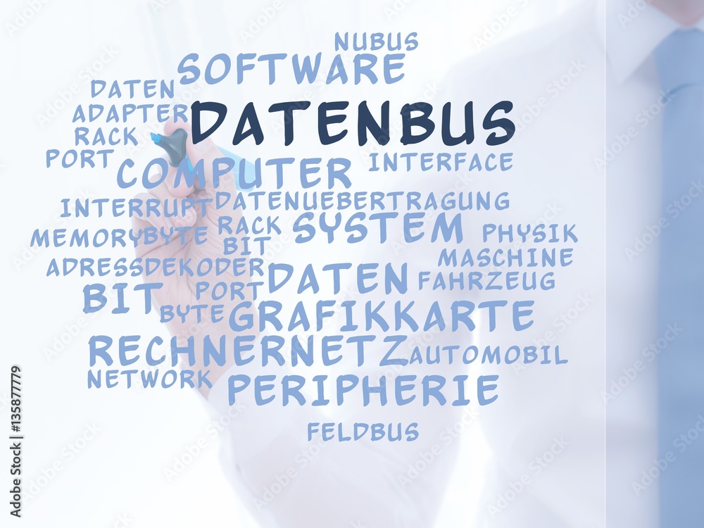 Datenbus Stock Illustration | Adobe Stock
