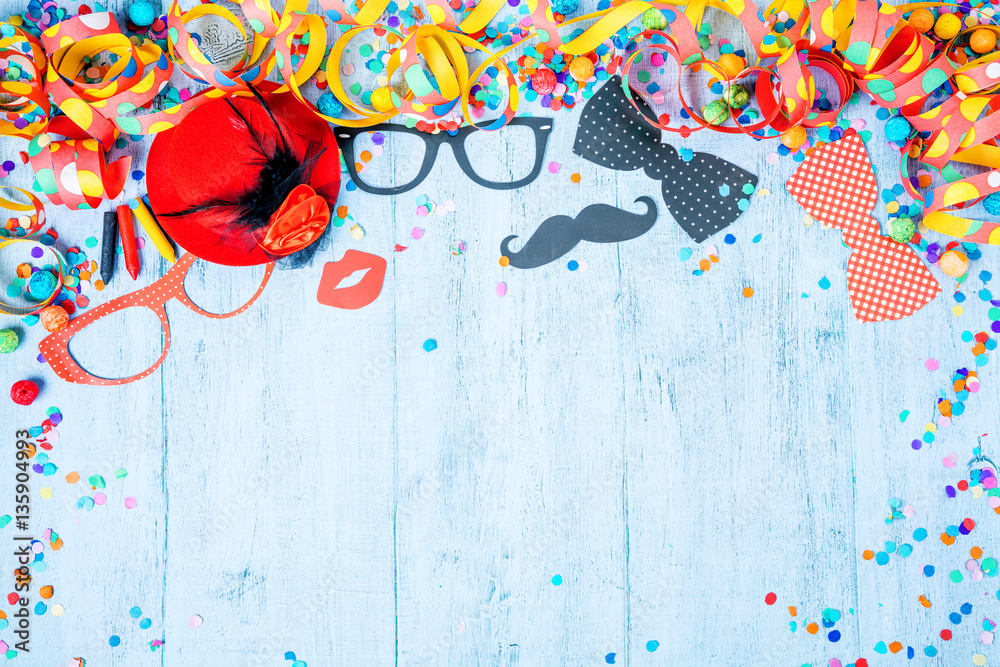 Karneval (fasching hintergrund) Stock-Foto | Adobe Stock