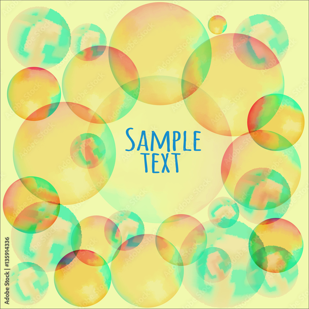 Bubble background Stock Vector | Adobe Stock