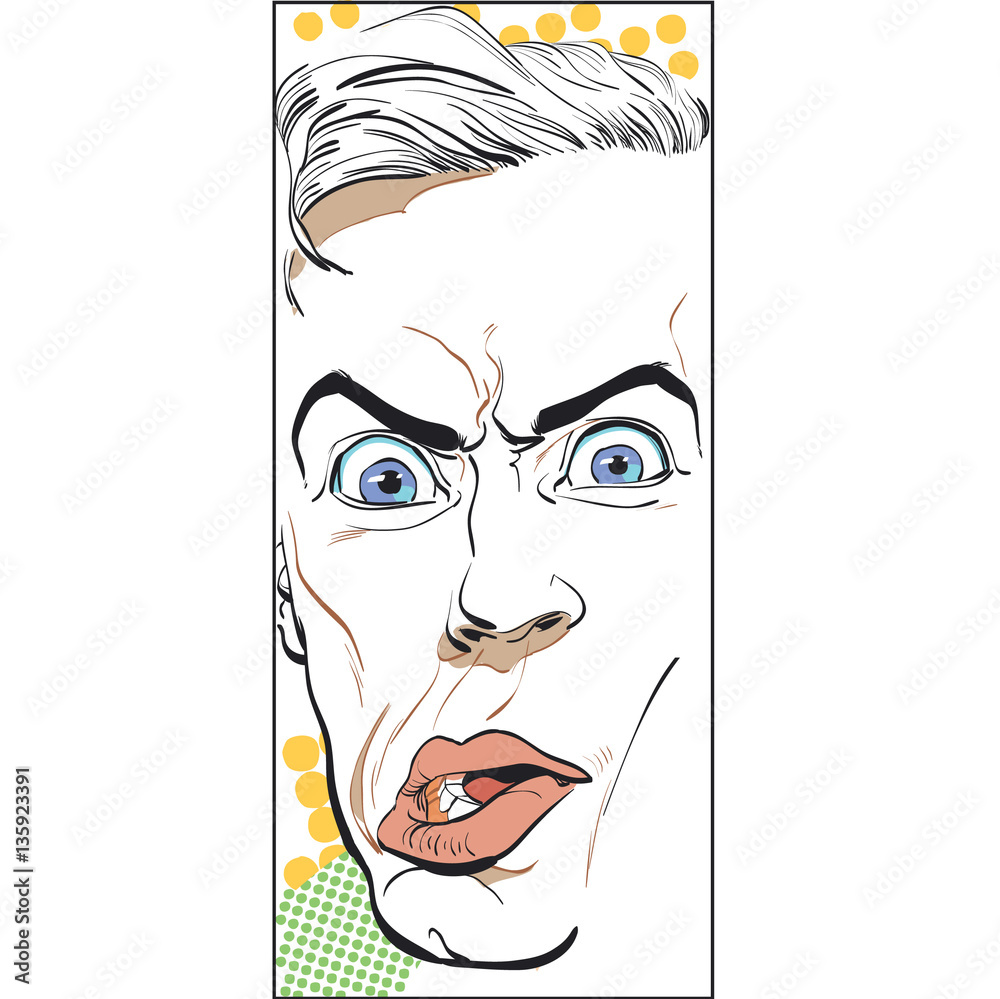 Surprised People Drawings