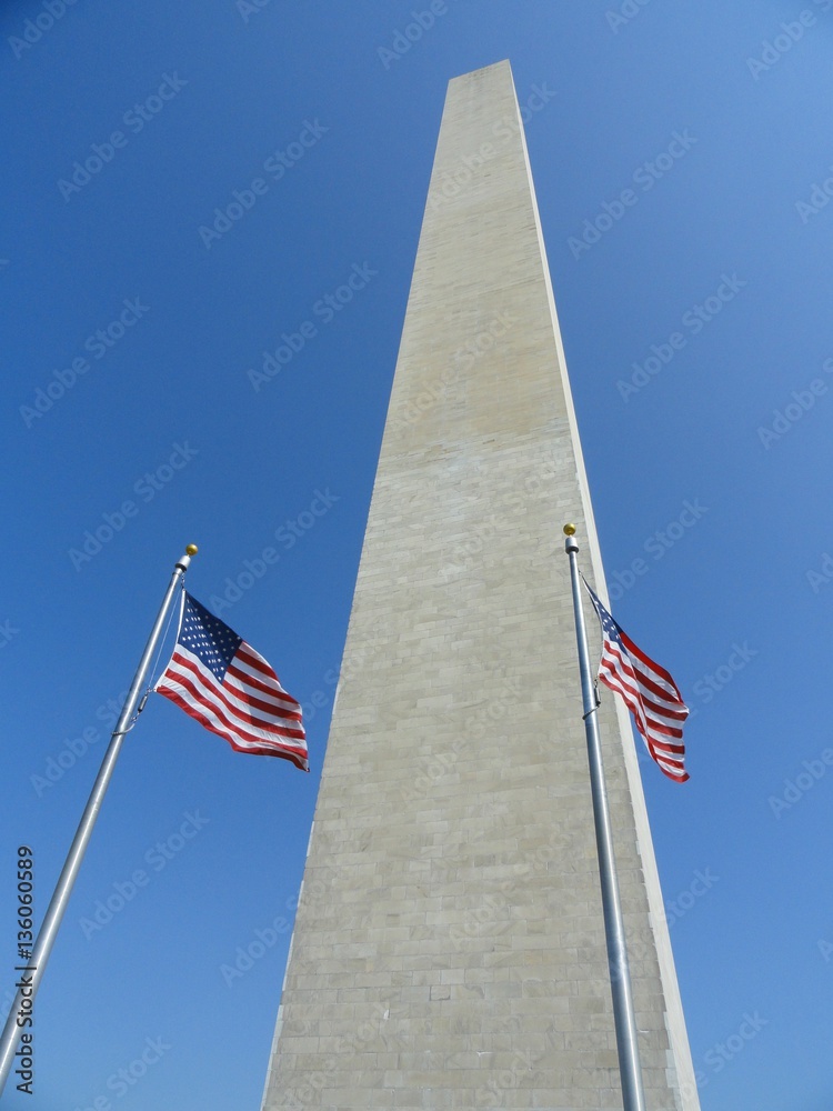 Washington Monument Close Up
