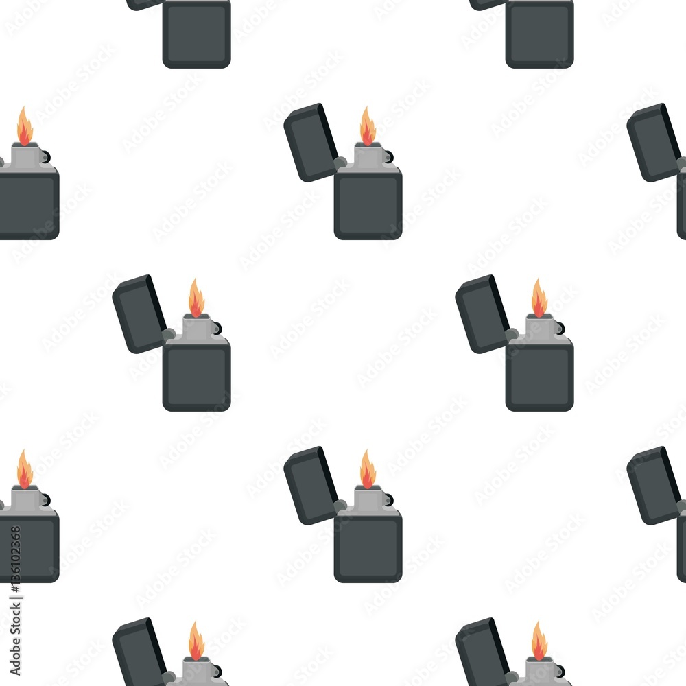 Lighter icon in cartoon style isolated on white background. Light ...