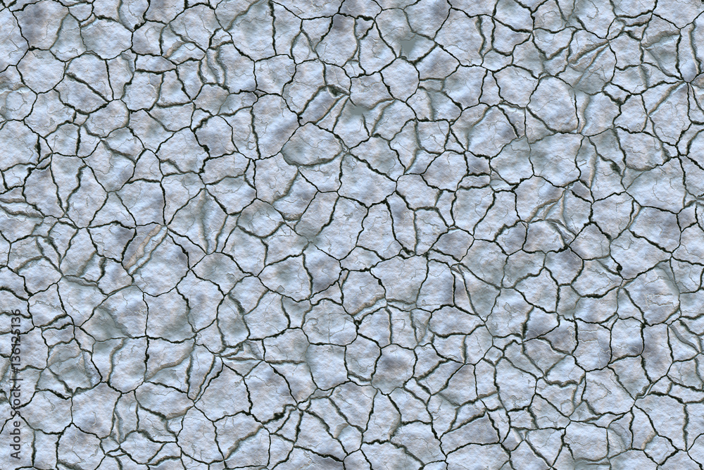 Continuous cracked ground pattern Stock Illustration | Adobe Stock