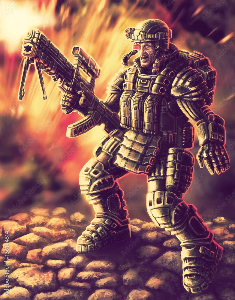 Infantry Concept Art