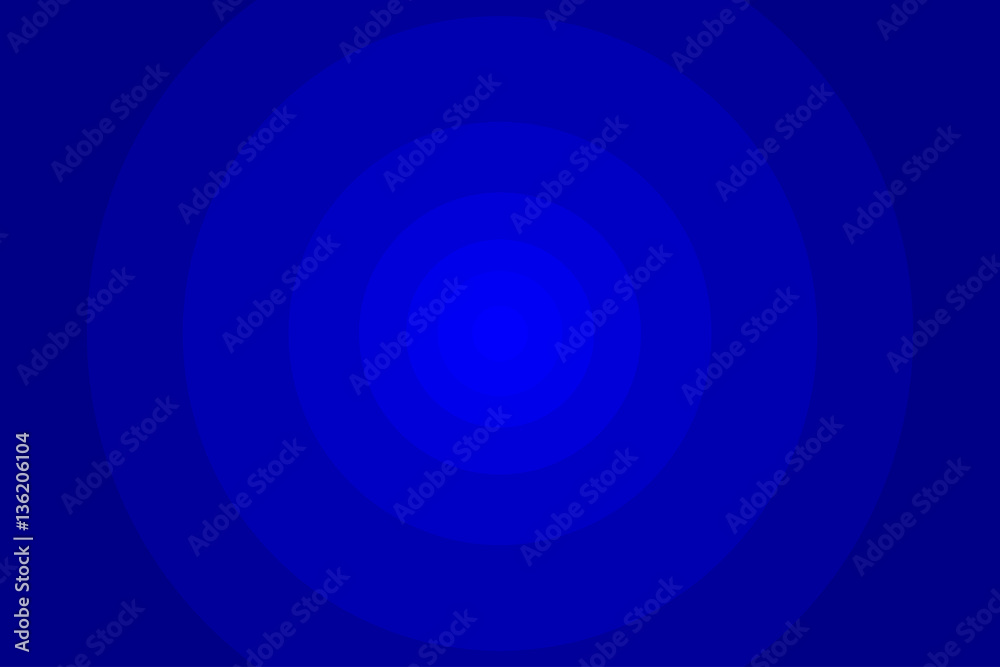 Blue abstract radial step gradient background, Abstract blue circular ...