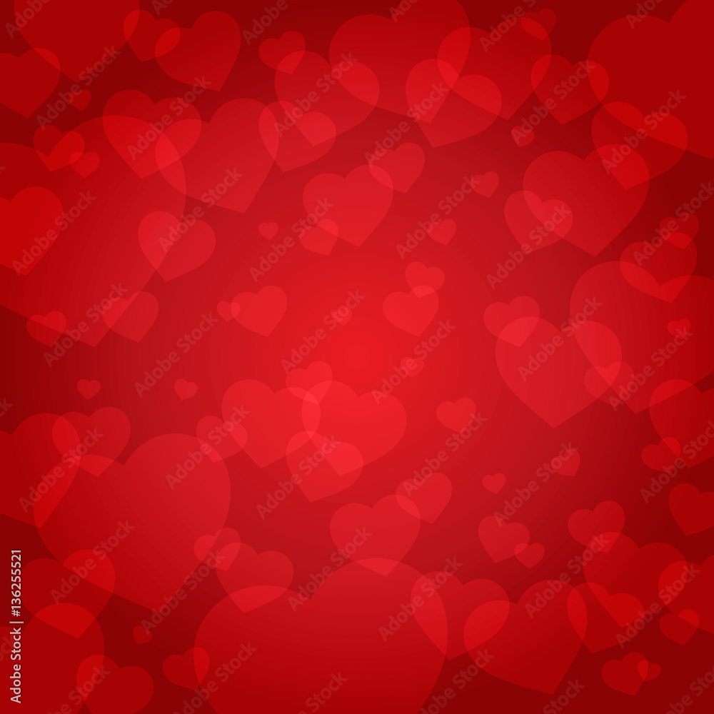 seamless heart pattern and background vector illustration Stock Vector ...