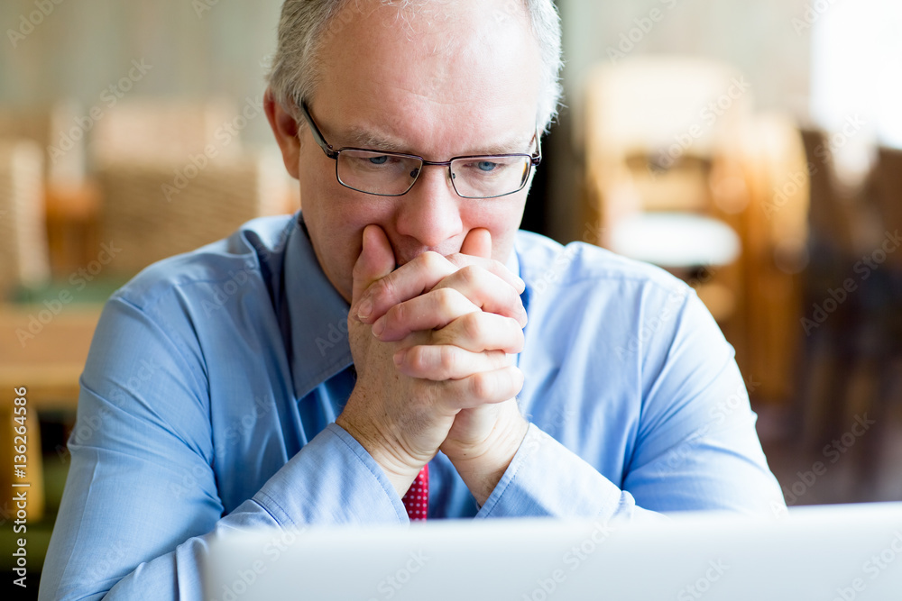 Person Thinking Hard