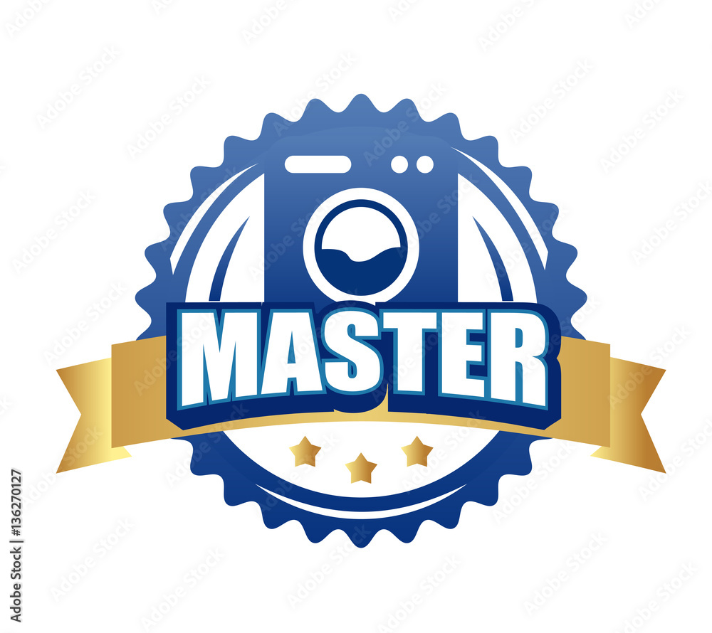Logo Master plus Stock Vector | Adobe Stock